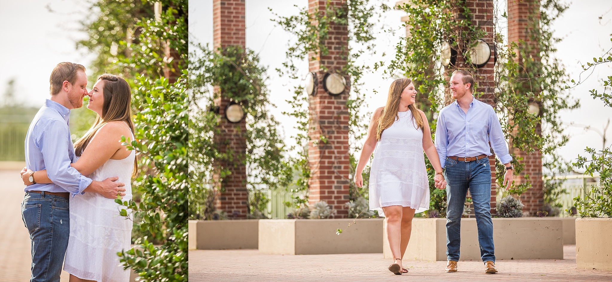 Downtown Tallahassee Engagement Session at Kleman's Plaza | Kara + Alan ...
