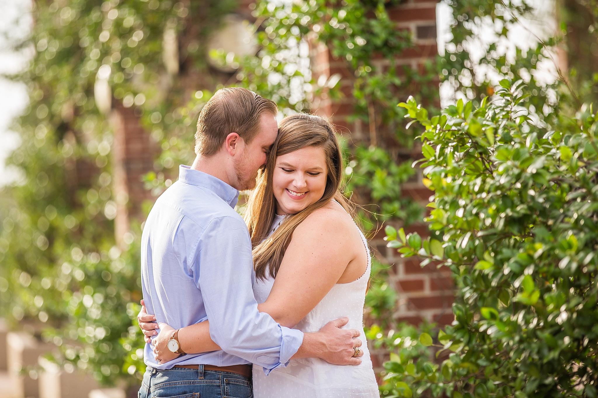 Downtown Tallahassee Engagement Session at Kleman's Plaza | Kara + Alan ...