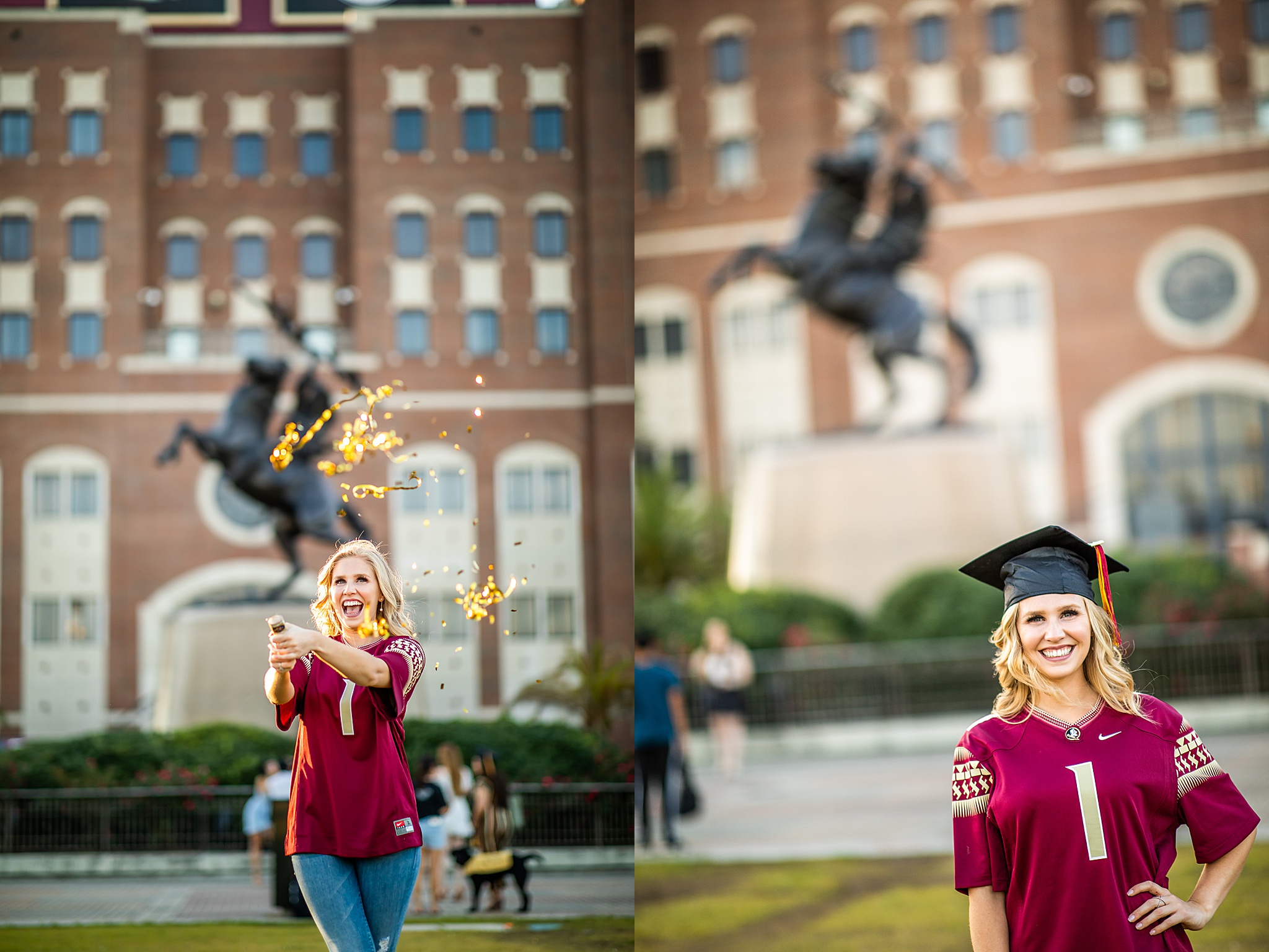 Florida State University Graduation- Senior Session | Sarah + Scott ...