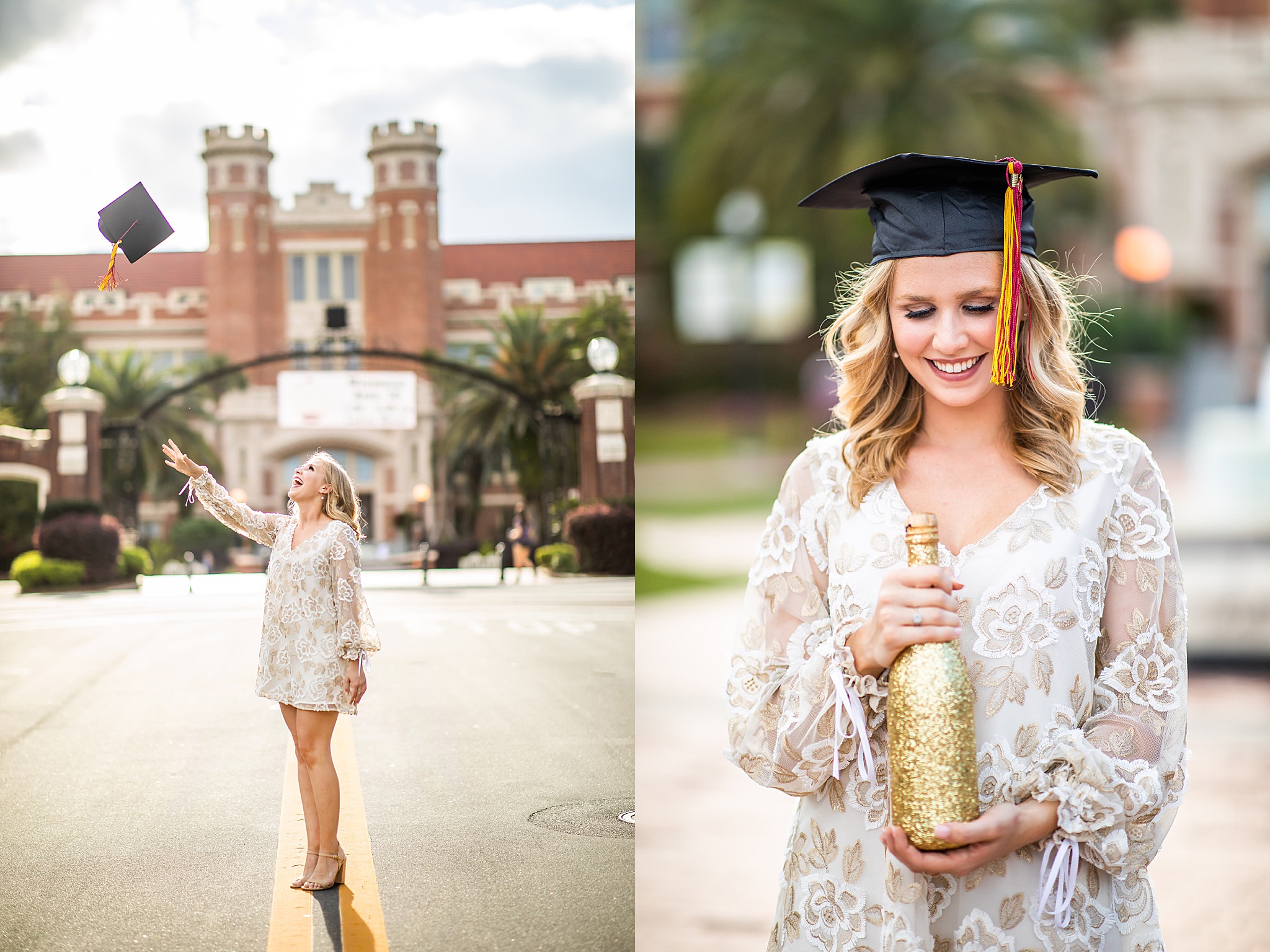 Florida State University Graduation- Senior Session | Sarah + Scott ...